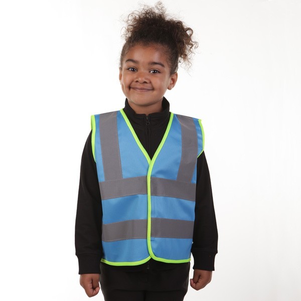 Red Childrens Kids, Toddlers & Babies Hi Vis Reflective Safety Vest